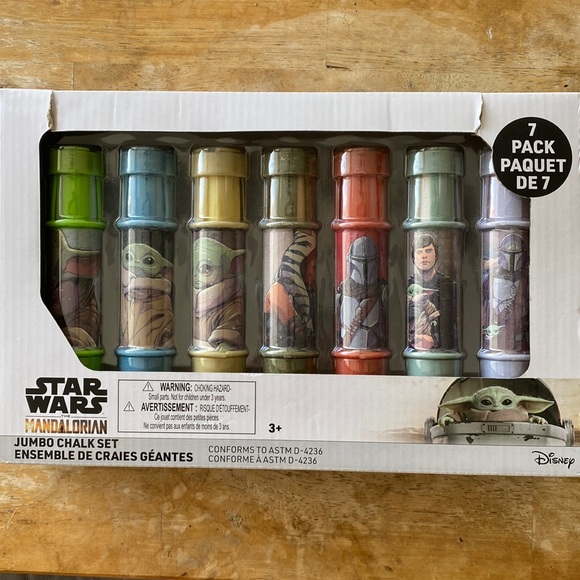 Star Wars | Toys | Star Wars Mandalorian Kids Outdoor Sidewalk Chalk ...
